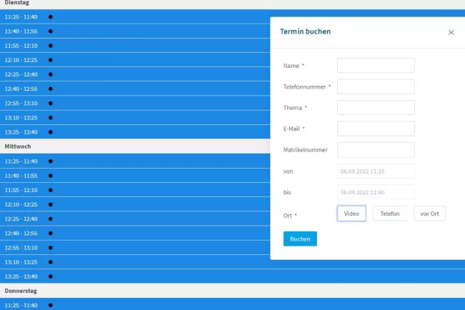Wie buche ich einen Termin beim Studierendenservice? | Hochschule Bonn-Rhein-Sieg (H-BRS)